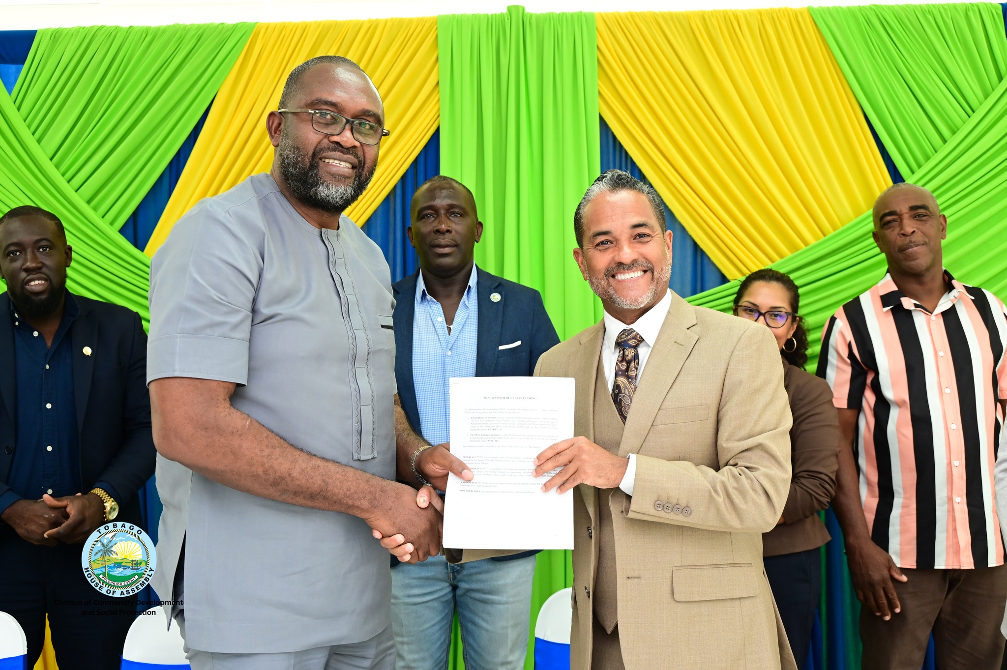 NESC-TI and DCDSP Sign MoU to Transform Vocational Training in Tobago ...